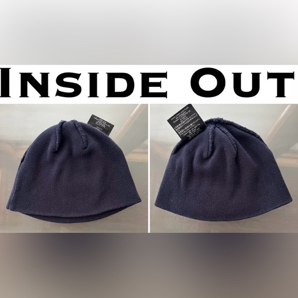 Harley-Davidson | Accessories | Navy Blue Knit Beanie Cap ...